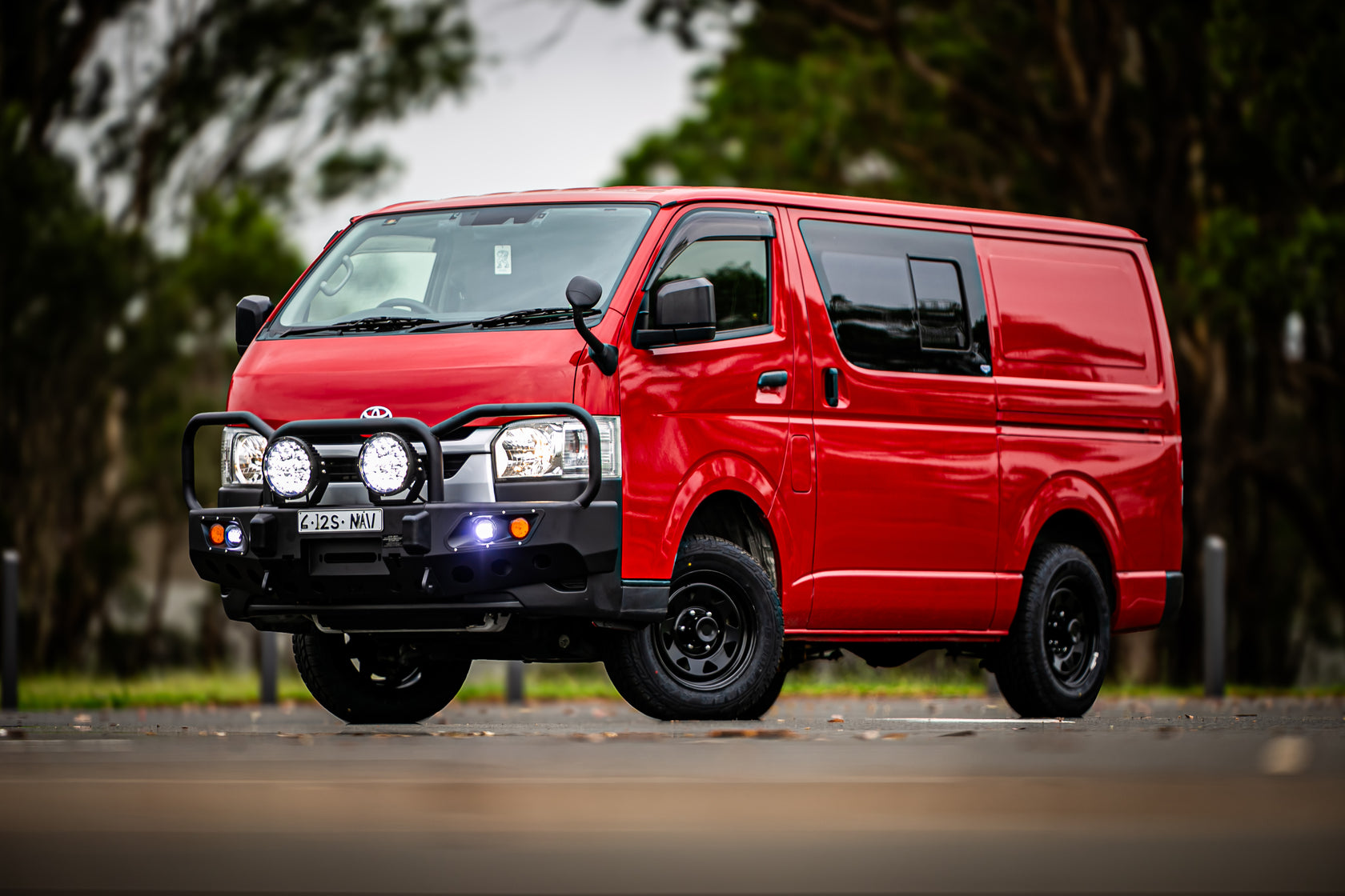 Toyota Hiace 200 Series Full Protection Bull Bar Narrow Body[ADR Compl